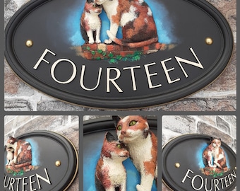 Cat House Sign - Etsy