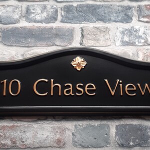 Stunning House Name / Number Sign - Weather Resistant, Bespoke, Unique ...