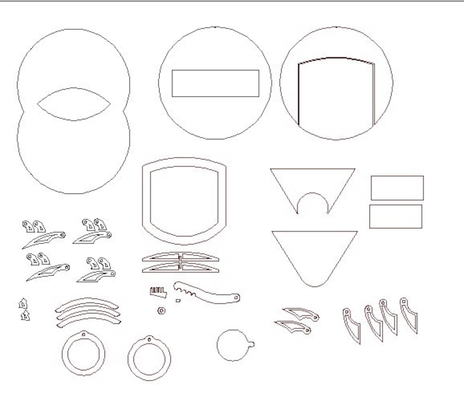 24" Offset Smoker Files - Digital Files (DXF & SVG) - Etsy