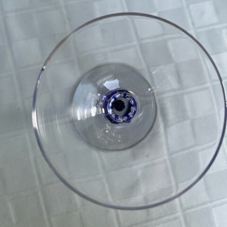 Six Cobalt Blue Liquor Glasses Rare Morgantown By Fischer From 1930s Etsy