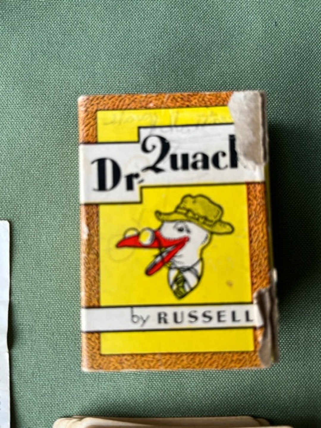 Vintage Dr Quack Card Game 46 Cards Instructions and Box - Etsy