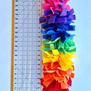 Rainbow Snuffle Rope Dog Toy - Etsy