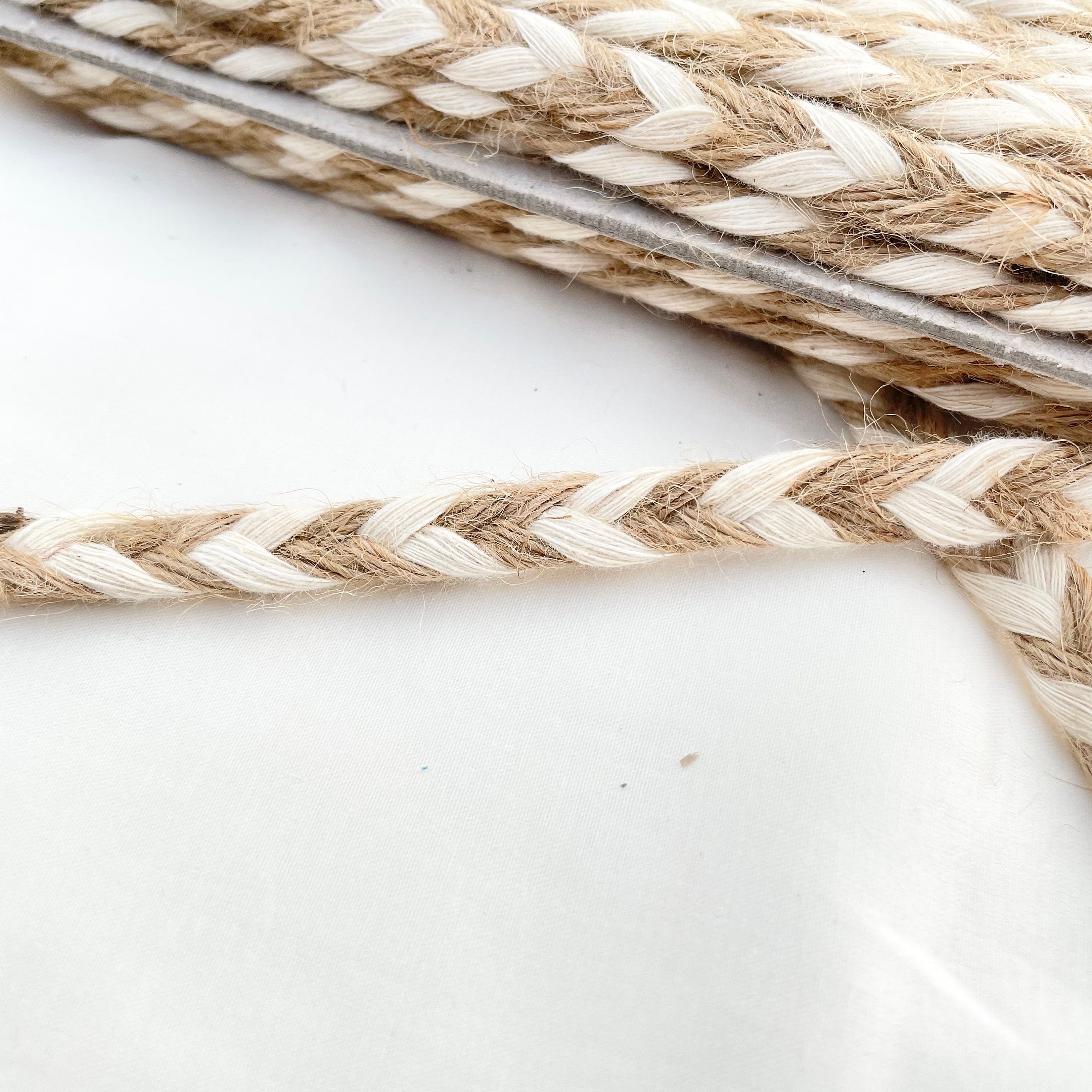 Handmade Jute Braid Trim, Rustic Eco-friendly Ribbon, Boho Craft Supply ...