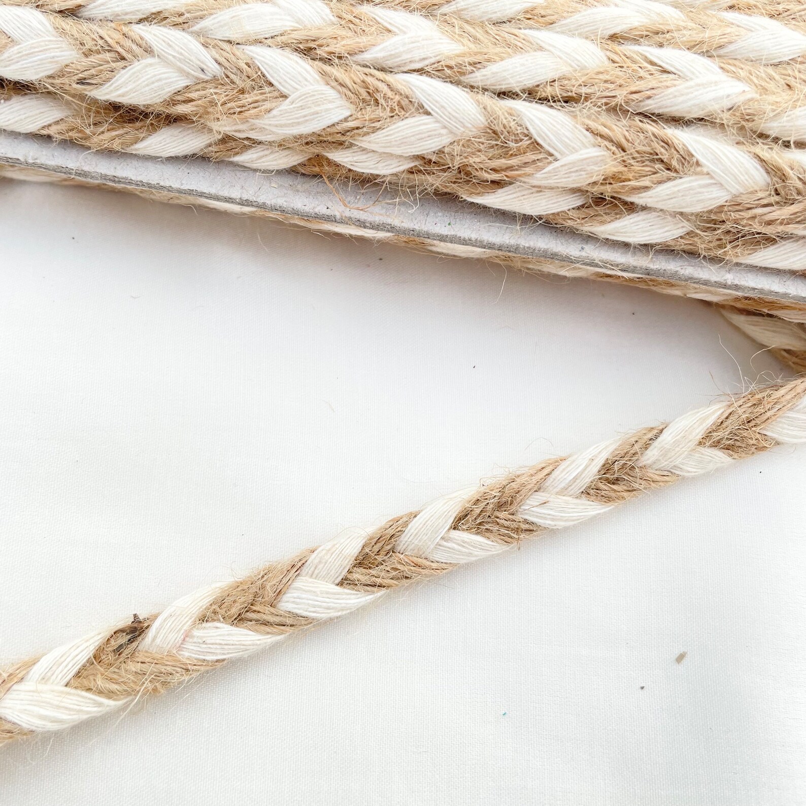 Handmade Jute Braid Trim, Rustic Eco-friendly Ribbon, Boho Craft Supply ...