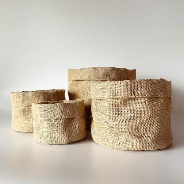 Jute Storage - Etsy