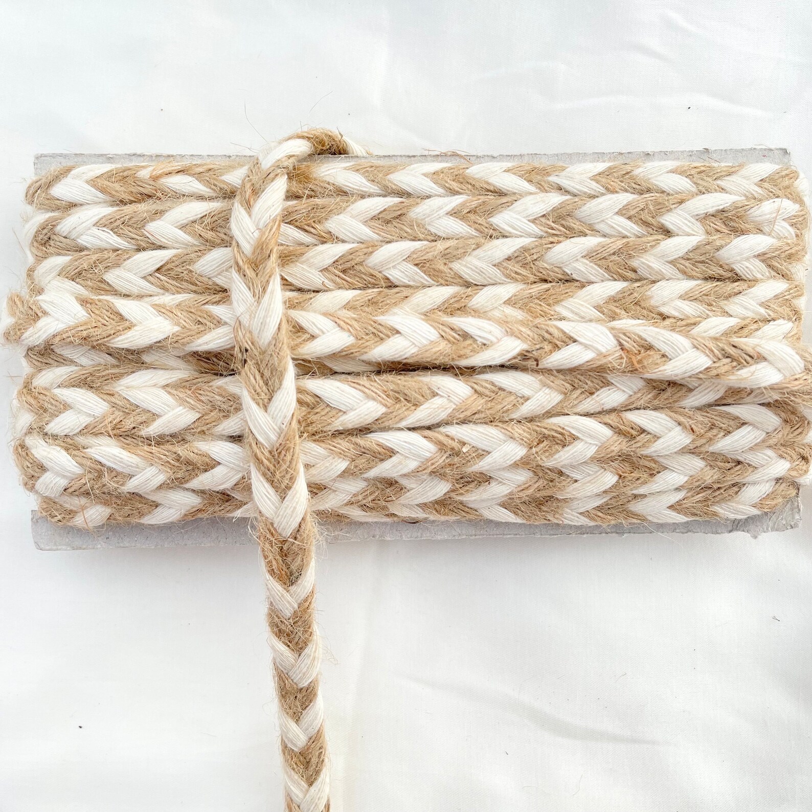 Handmade Jute Braid Trim, Rustic Eco-friendly Ribbon, Boho Craft Supply ...