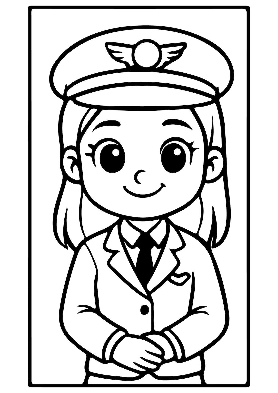 6 Community Helpers Coloring Pages for Kids | Jobs Coloring Book ...