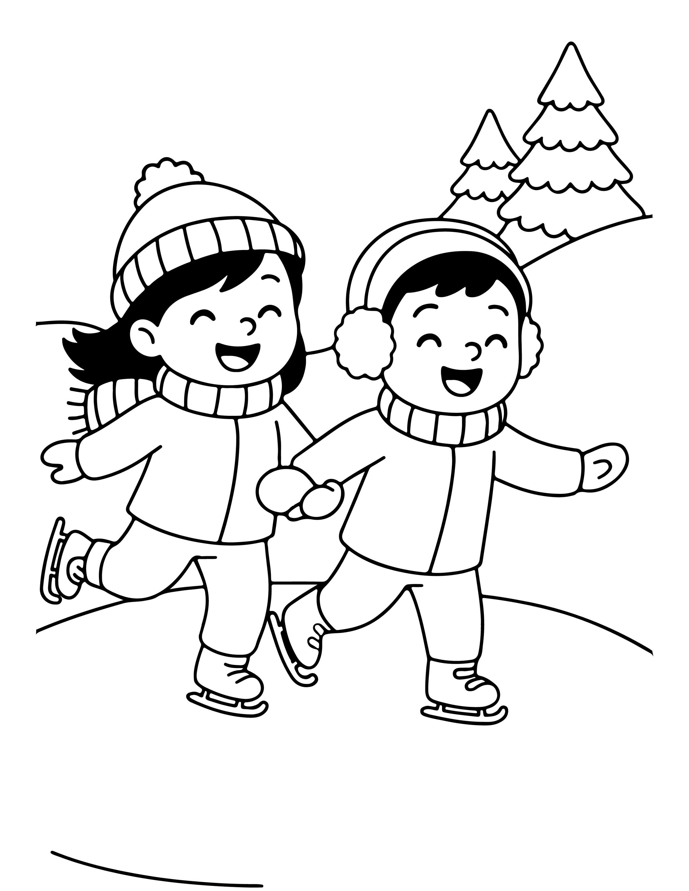 14 Winter Coloring Pages | Kids Activities | Snowman Sheet | Mittens ...
