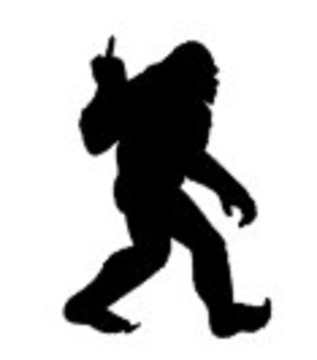 Snow Man, Yeti, Middle Finger Deca, Car Truck, Laptop Vinyl Decal ...