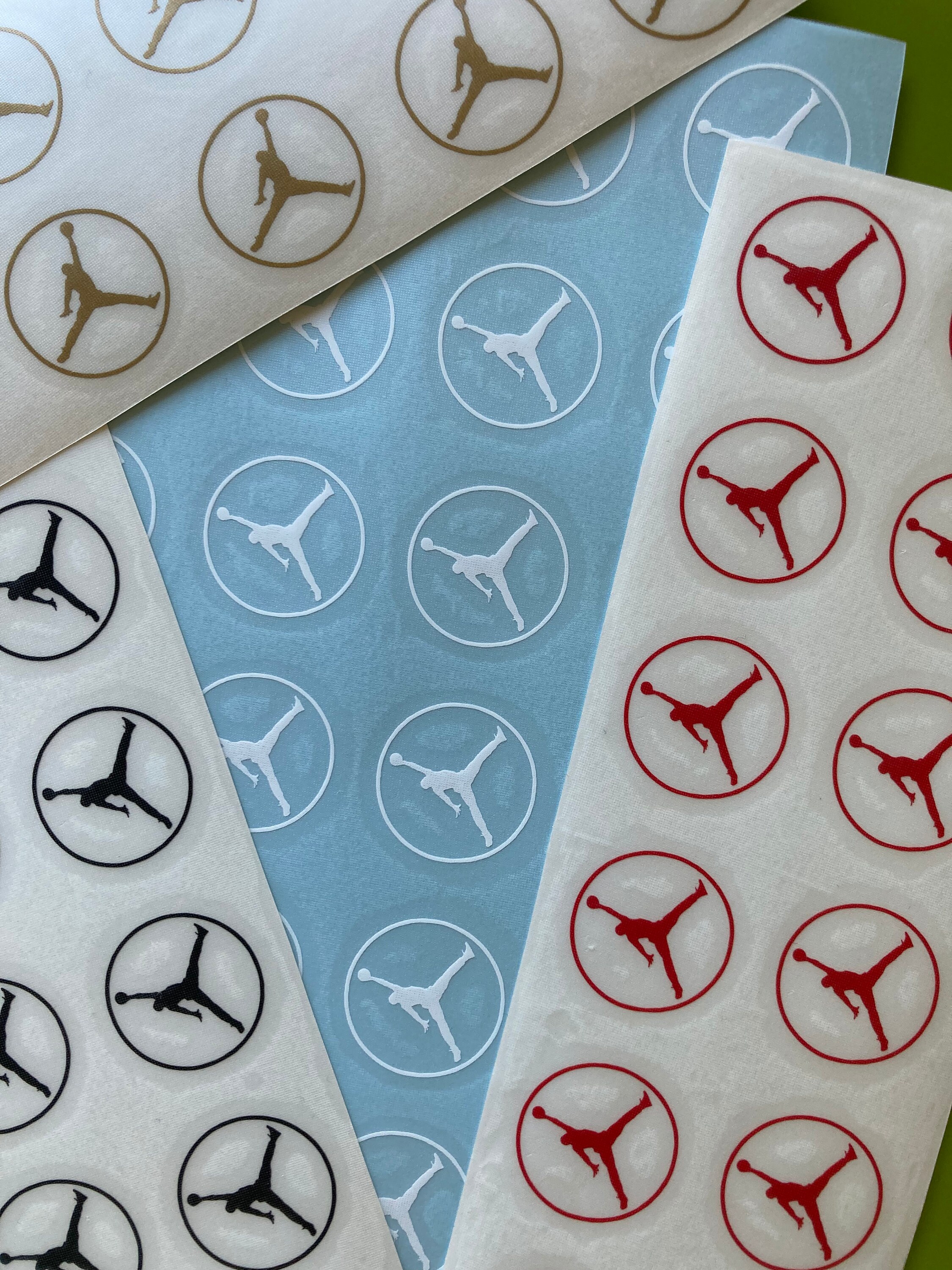 Set of 10 Jump Man Decals, Basketball Jman, Jump Man Vinyl Decals - Etsy