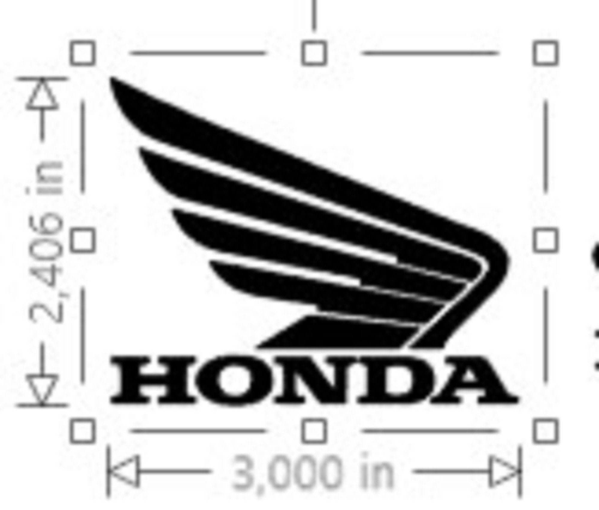 2x Replica Motorcycle Decal, Honda , Vintage Stickers, Vinyl Decal - Etsy