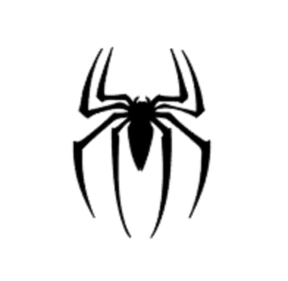 Spider Logo Vinyl Decals Laptop Stickers Macbook Decal Car | Etsy