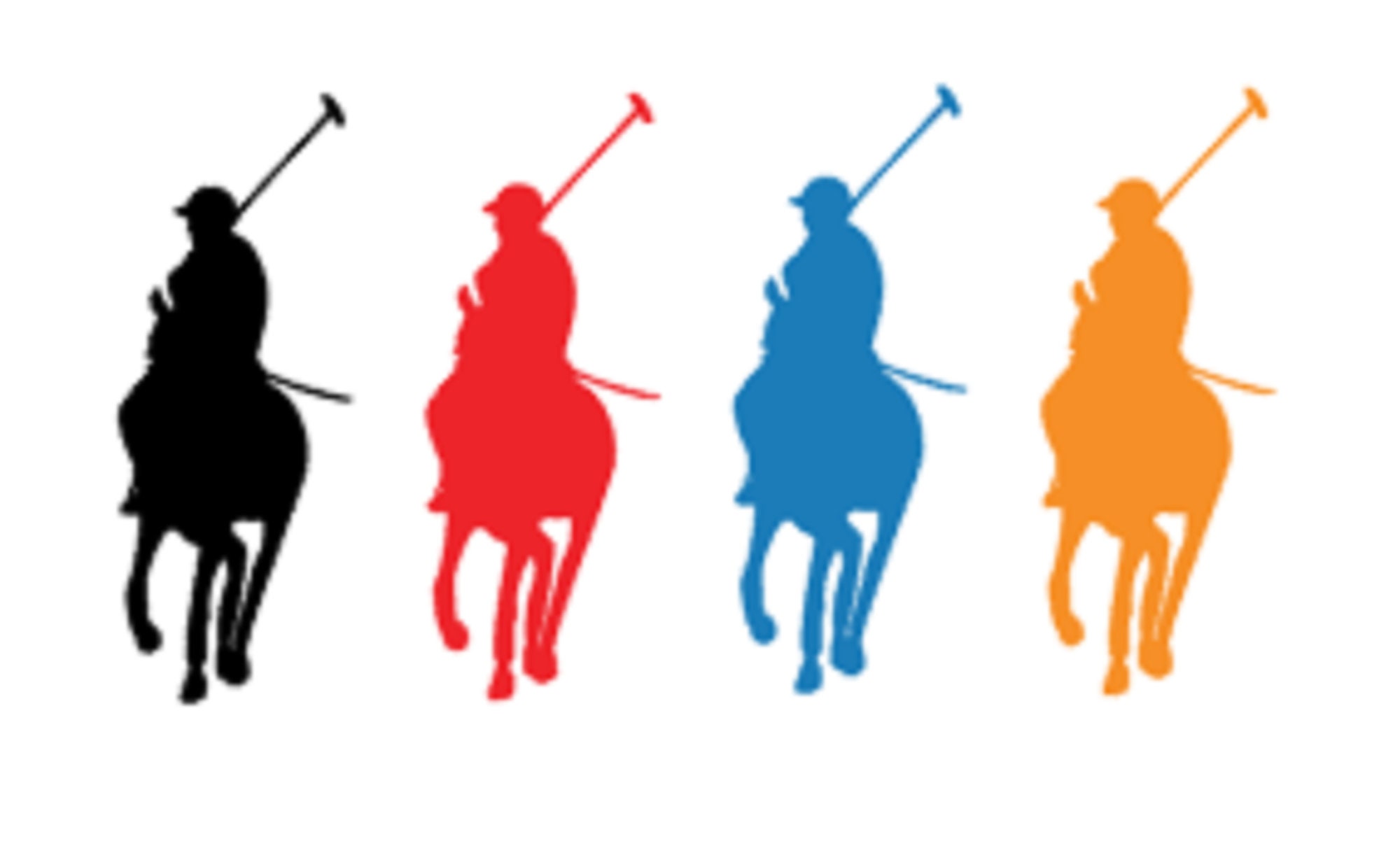 Set of 10 Polo Player Decal, Polo Horse Decal - Etsy