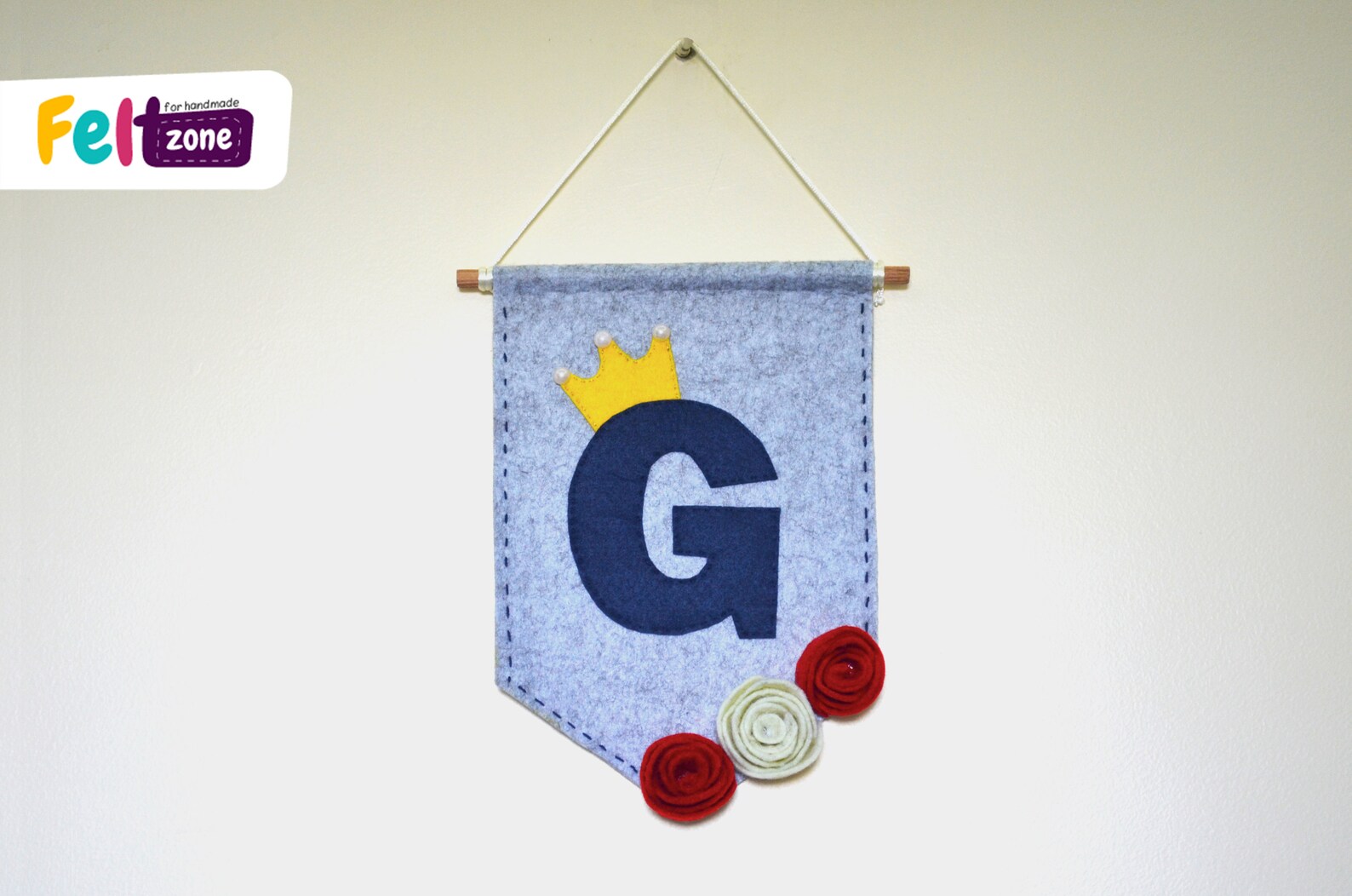 Felt Flags Decoration-wall Hangings - Etsy