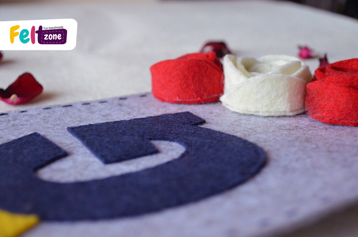 Felt Flags Decoration-wall Hangings - Etsy