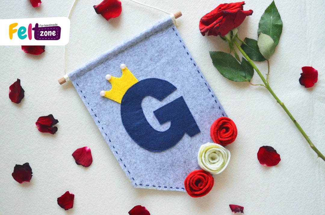 Felt Flags Decoration-wall Hangings - Etsy