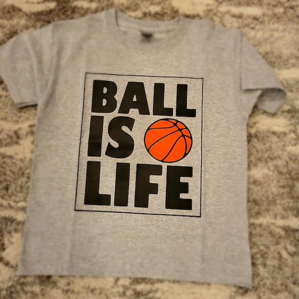 Ball is Life Kids Shirt - Etsy