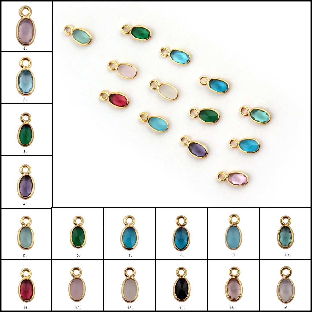 Buy Oval Shape Single Bail Multi Purpose Gemstone Connectors Online in ...