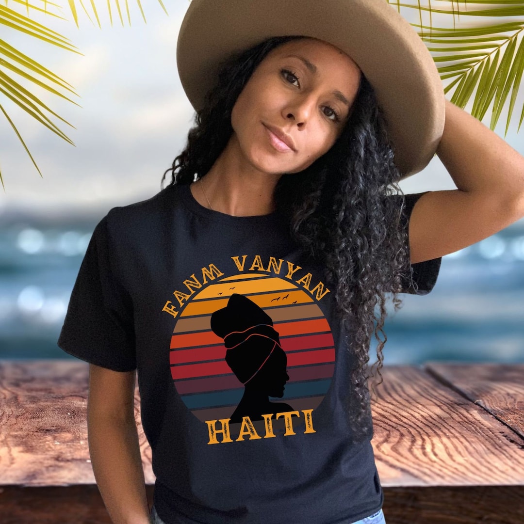 Haitian Heritage Shirt, Gift for Haitian, Caribbean Haitian Culture ...