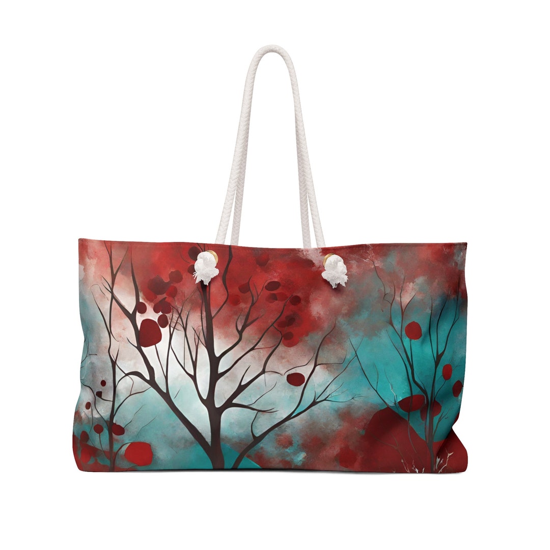 Blood Red Nature ~weekender Bag - Etsy