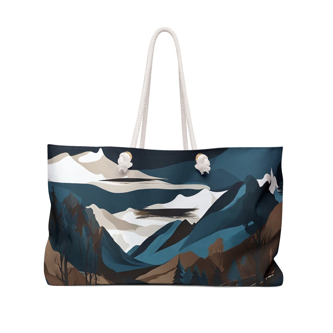 Mountain Teal ~weekender Bag - Etsy
