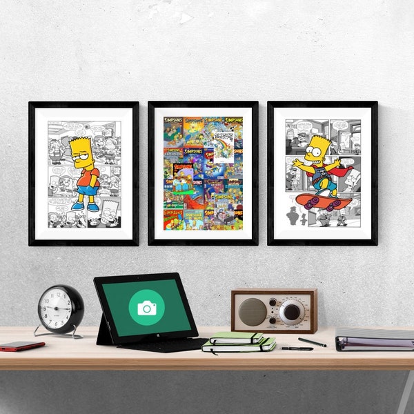 Simpsons Poster - Etsy UK