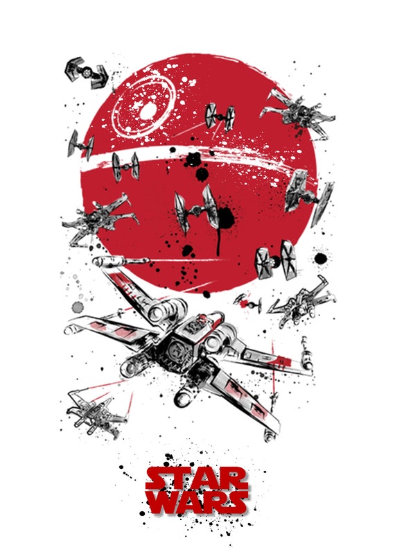 Star Wars Battle Scene