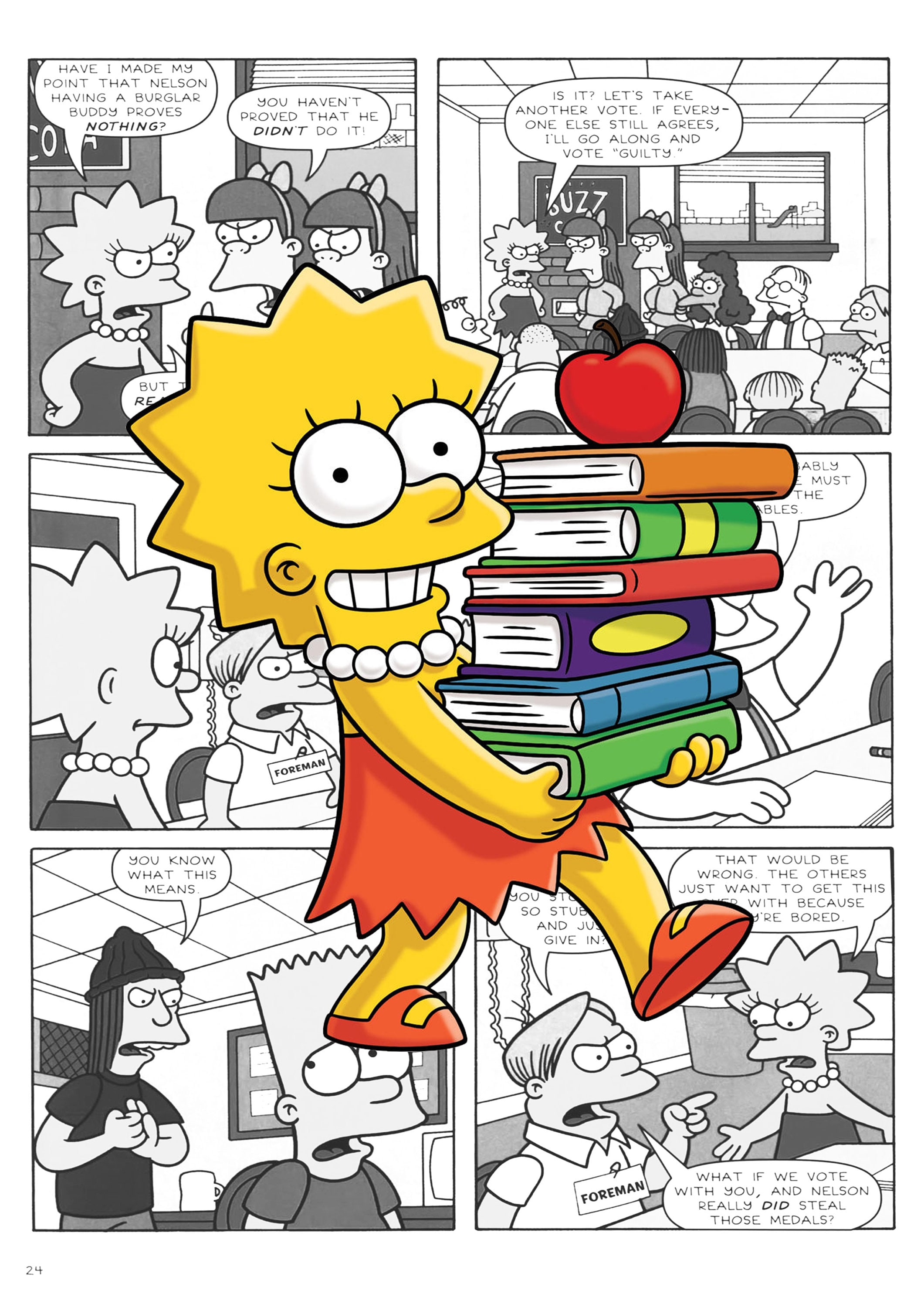 The Simpsons Bart & Lisa Comic Strip Set of 3 Prints I - Etsy