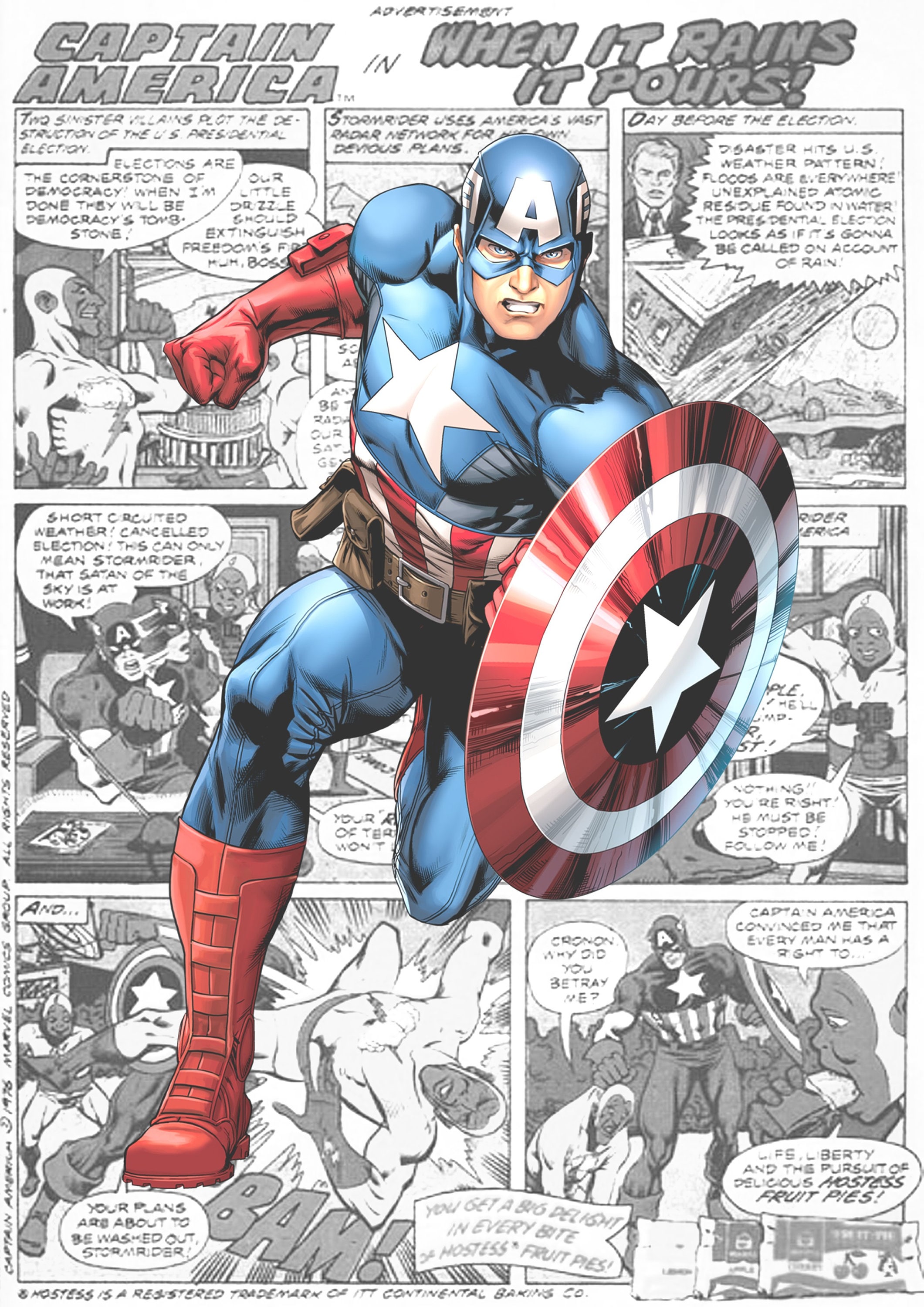 Avengers Superhero Comic Strip Set of 4 Prints I Marvel Prints - Etsy UK