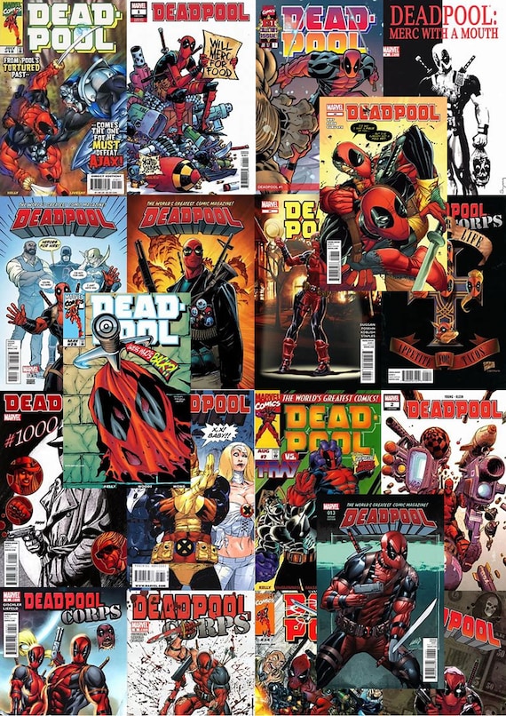 Marvel Deadpool Comic Strip