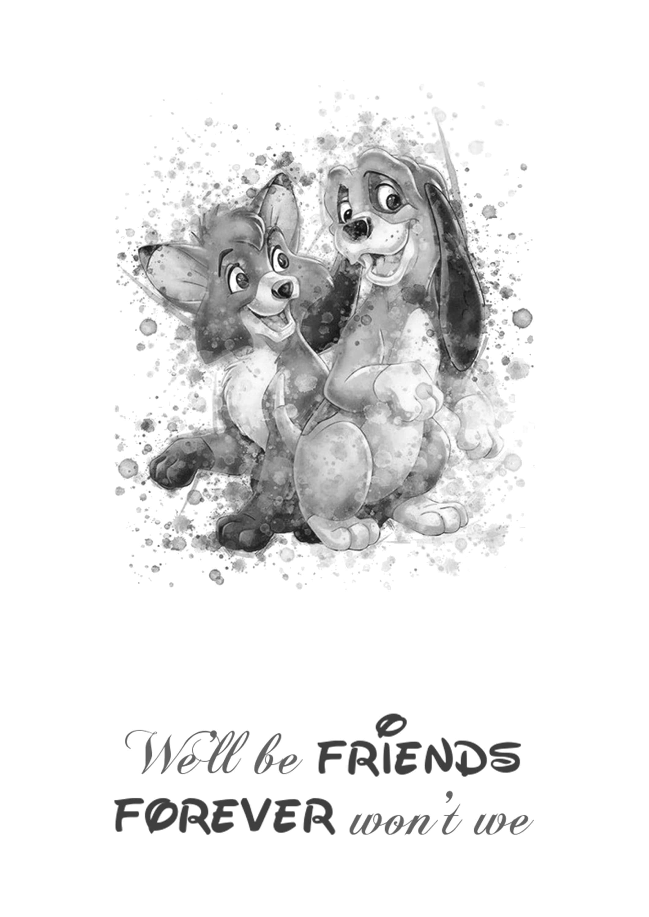 Disney Film Quote Set 2 Watercolour Mix & Match Set of 6 - Etsy