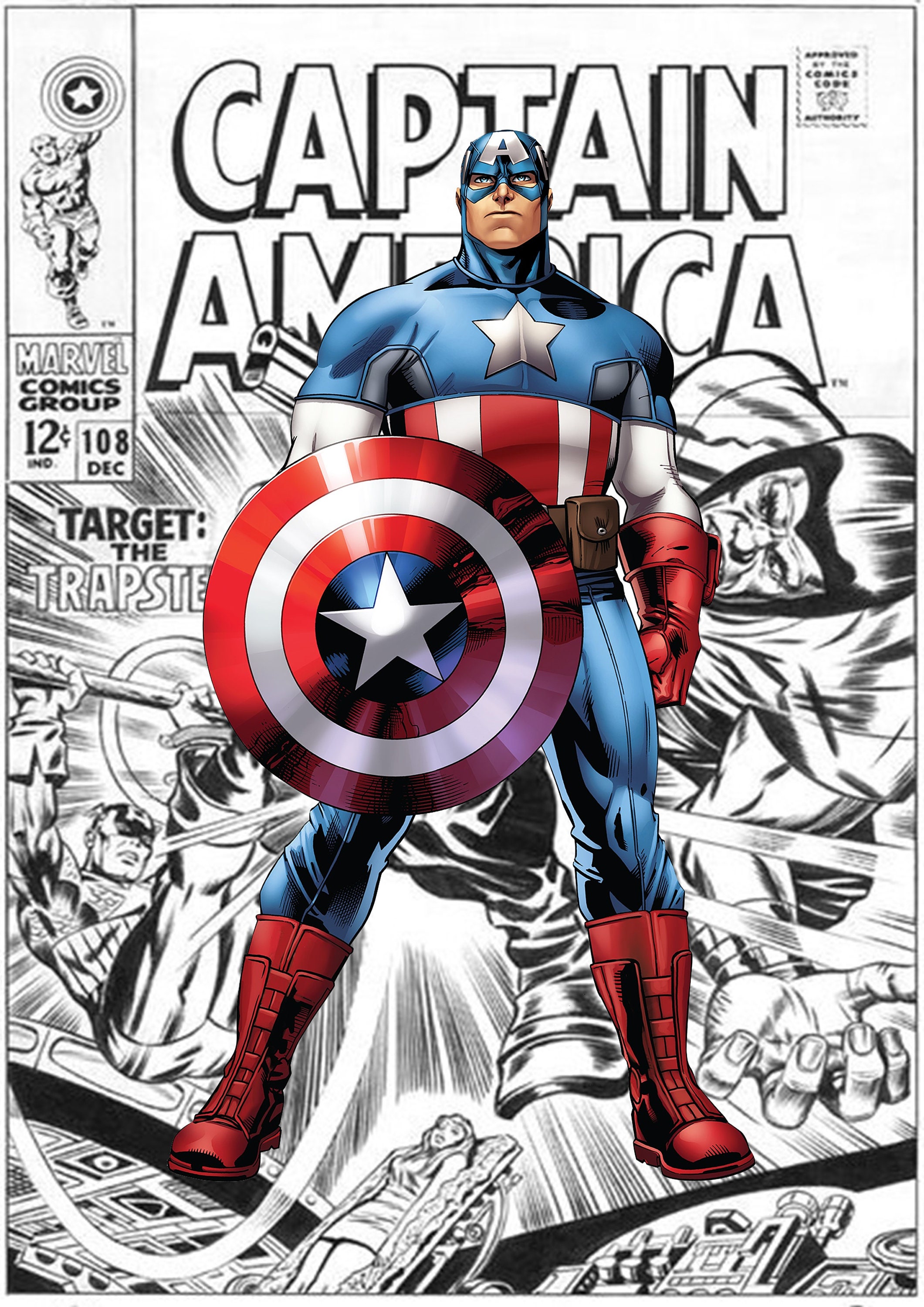 Avengers Superhero Comic Cover Mix & Match Set of 8 Prints I - Etsy