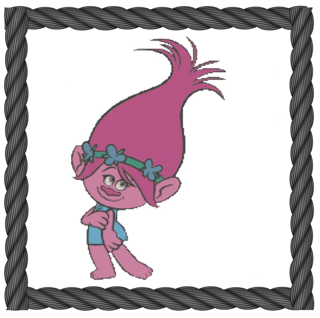 Cross Stitch Chart - Troll - Etsy