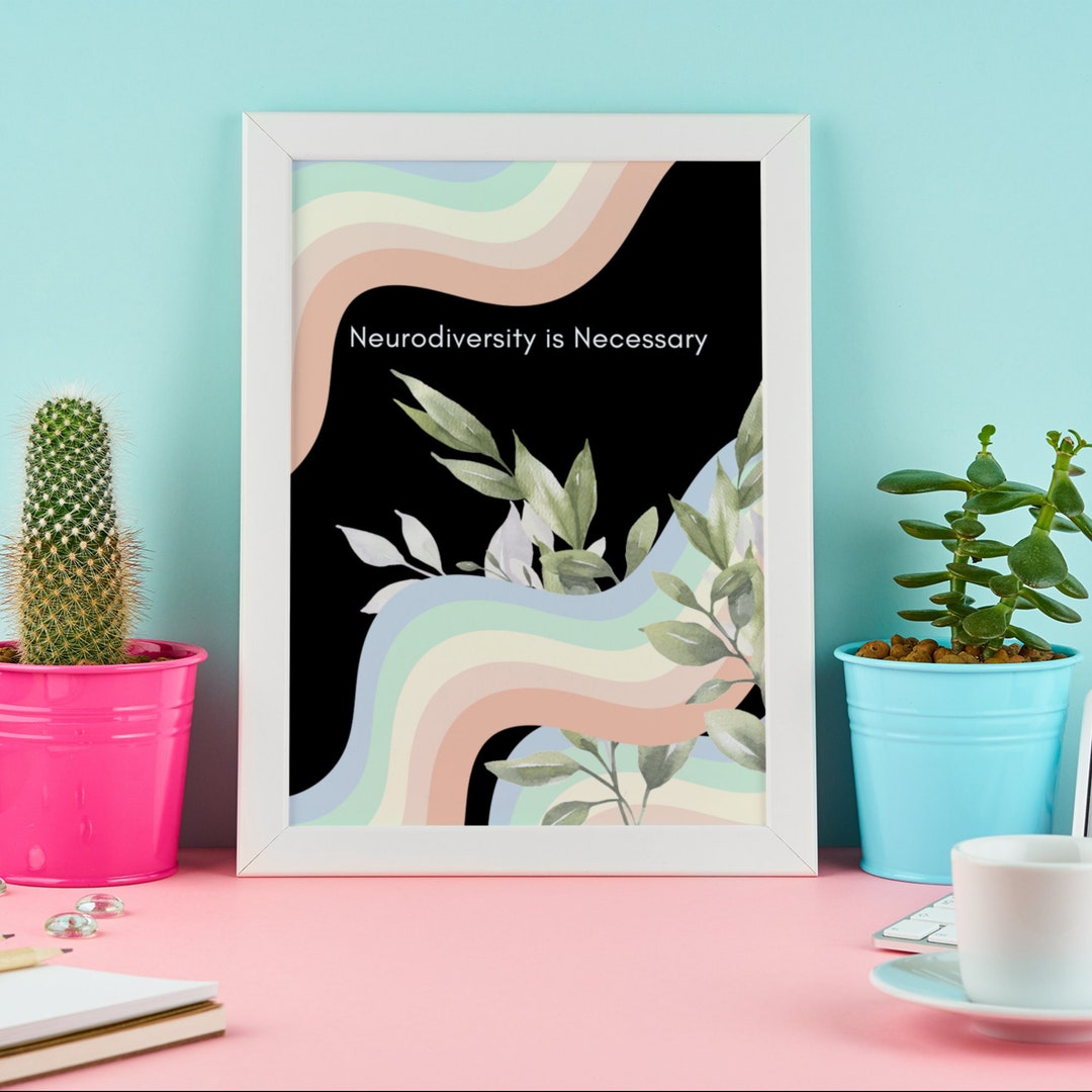 Neurodiversity is Necessary Poster School Counselor Office Decor ...