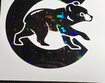 Chicago Cubs Decal - Etsy