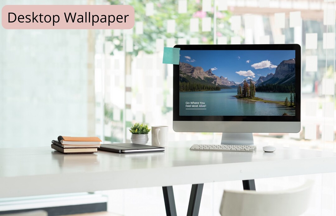 Desktop & Laptop Wallpaper, Wall Templates, Motivational Wallpaper - Etsy