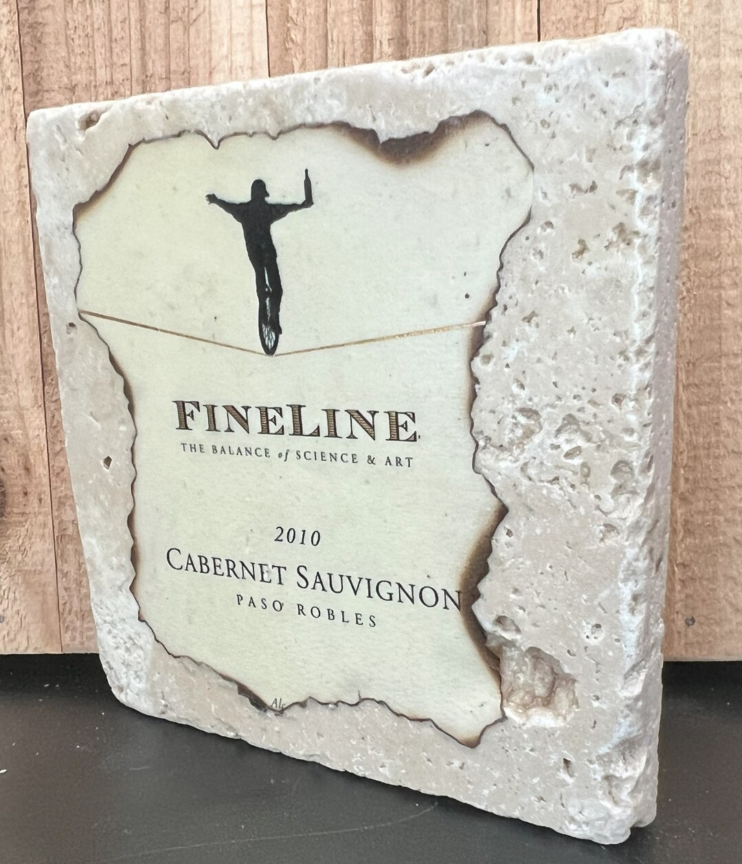 Fineline Cabernet Sauvignon Wine Label Coaster - Etsy