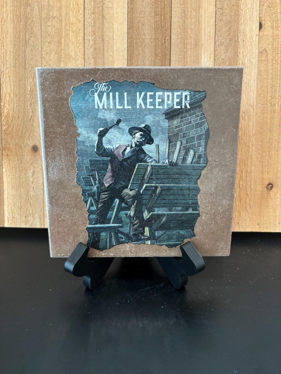 The Mill Keeper White Blend Wine Label Trivet - Etsy