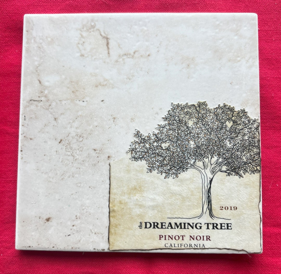 Dreaming Tree Pinot Grigio Wine Label Trivet - Etsy