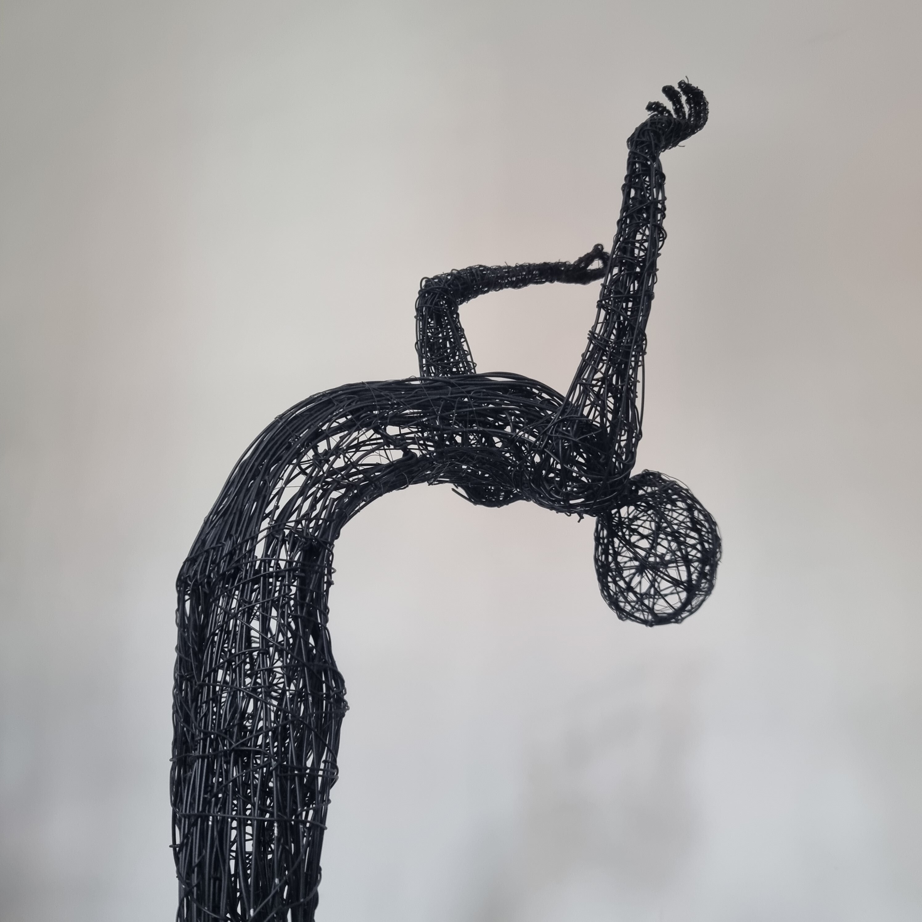 Wire Dance Sculpture. Table Top Sculpture. Wire Sculpture - Etsy