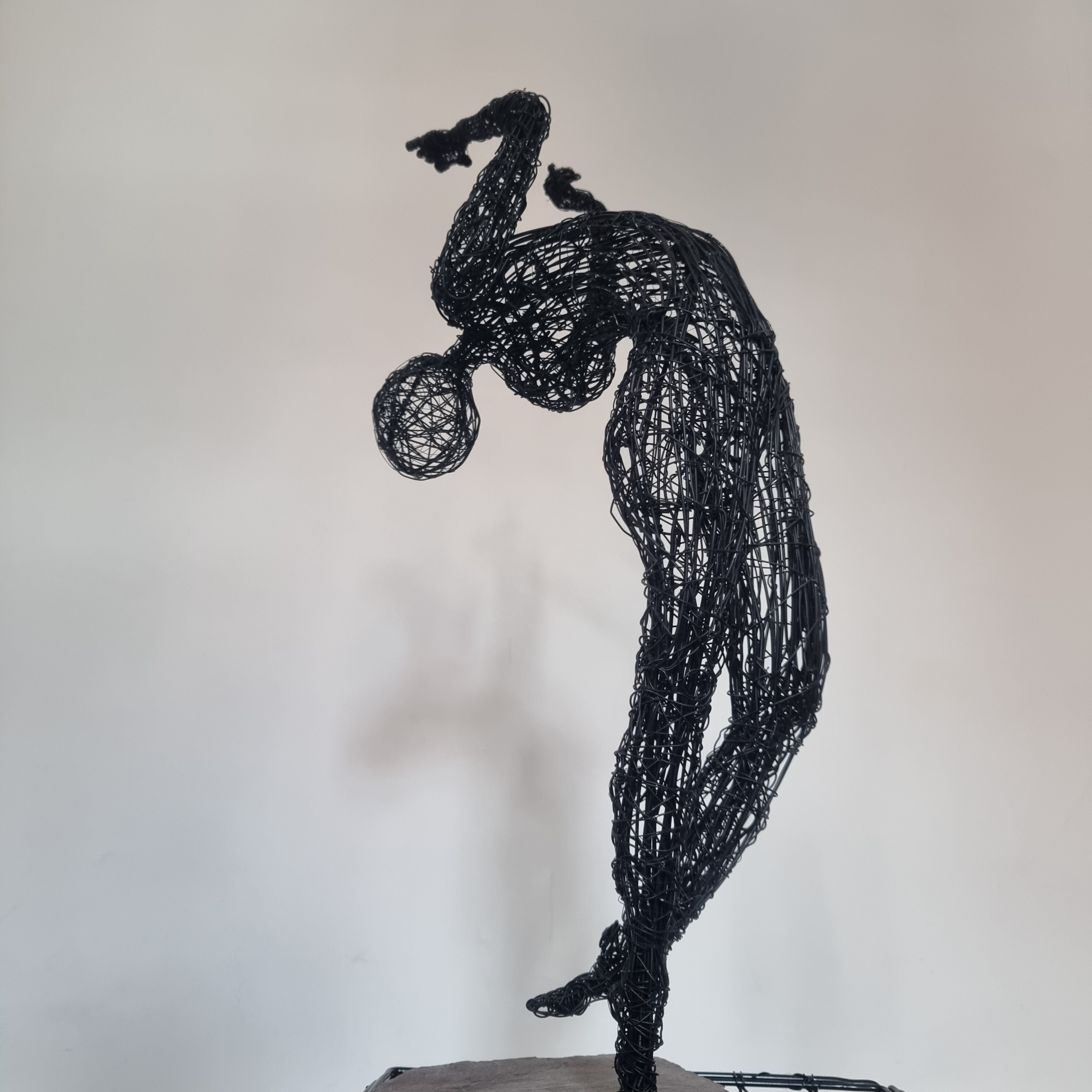 Wire Dance Sculpture. Table Top Sculpture. Wire Sculpture - Etsy