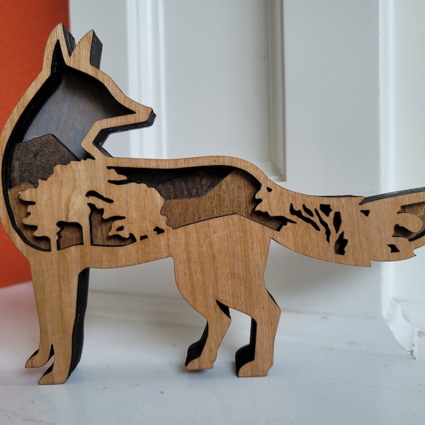 Fox Decoration - Etsy