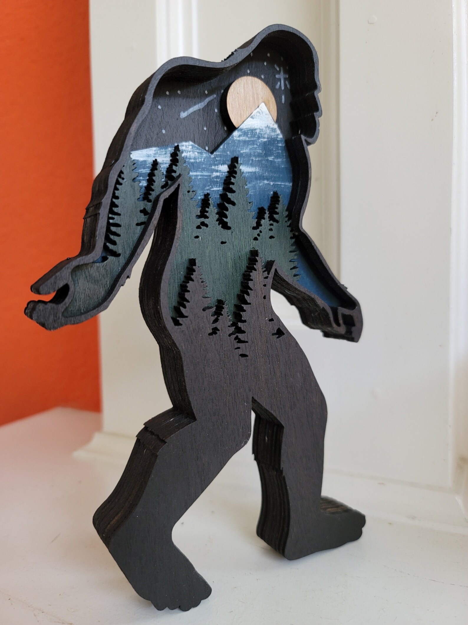 Sasquatch Decor Bigfoot Sculpture Sasquatch Figure Yeti - Etsy