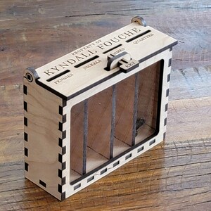 Personalized Coin Sorting Bank Wood Coin Bank - Etsy