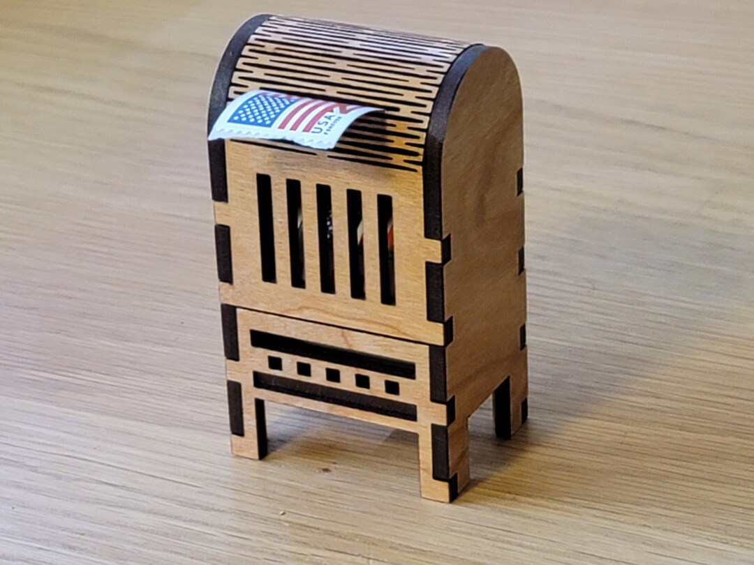 Stamp Desk Accessories Handcrafted Postage Stamp Dispenser Made of ...
