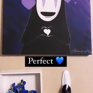 No Face From Spirited Away Painting - Etsy