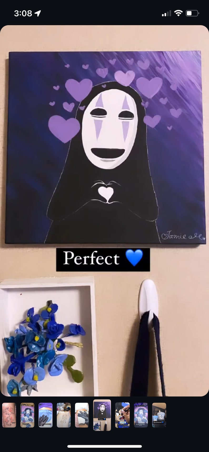 No Face From Spirited Away Painting - Etsy