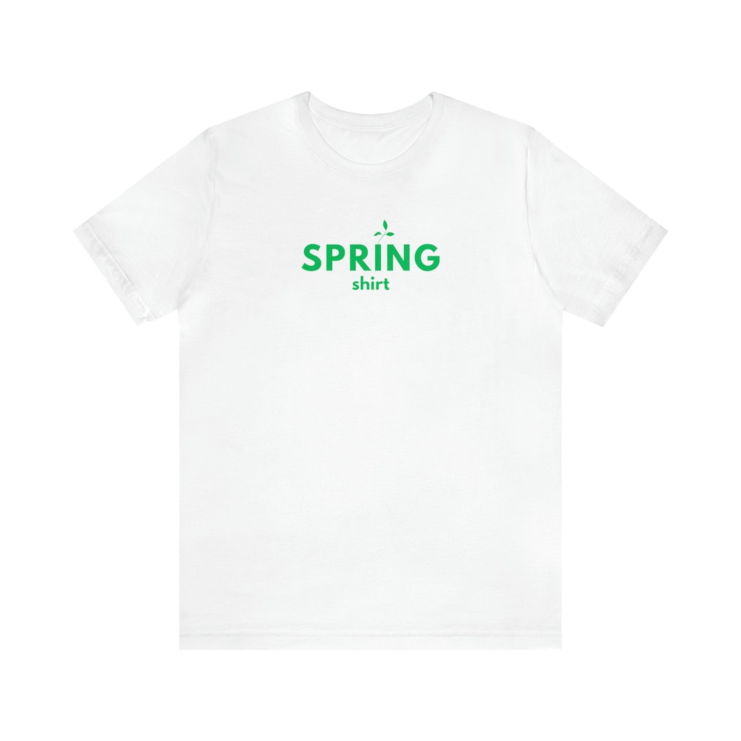 SPRING Sprout Unisex Jersey Short Sleeve Tee/tshirt/shirt Sprouts ...