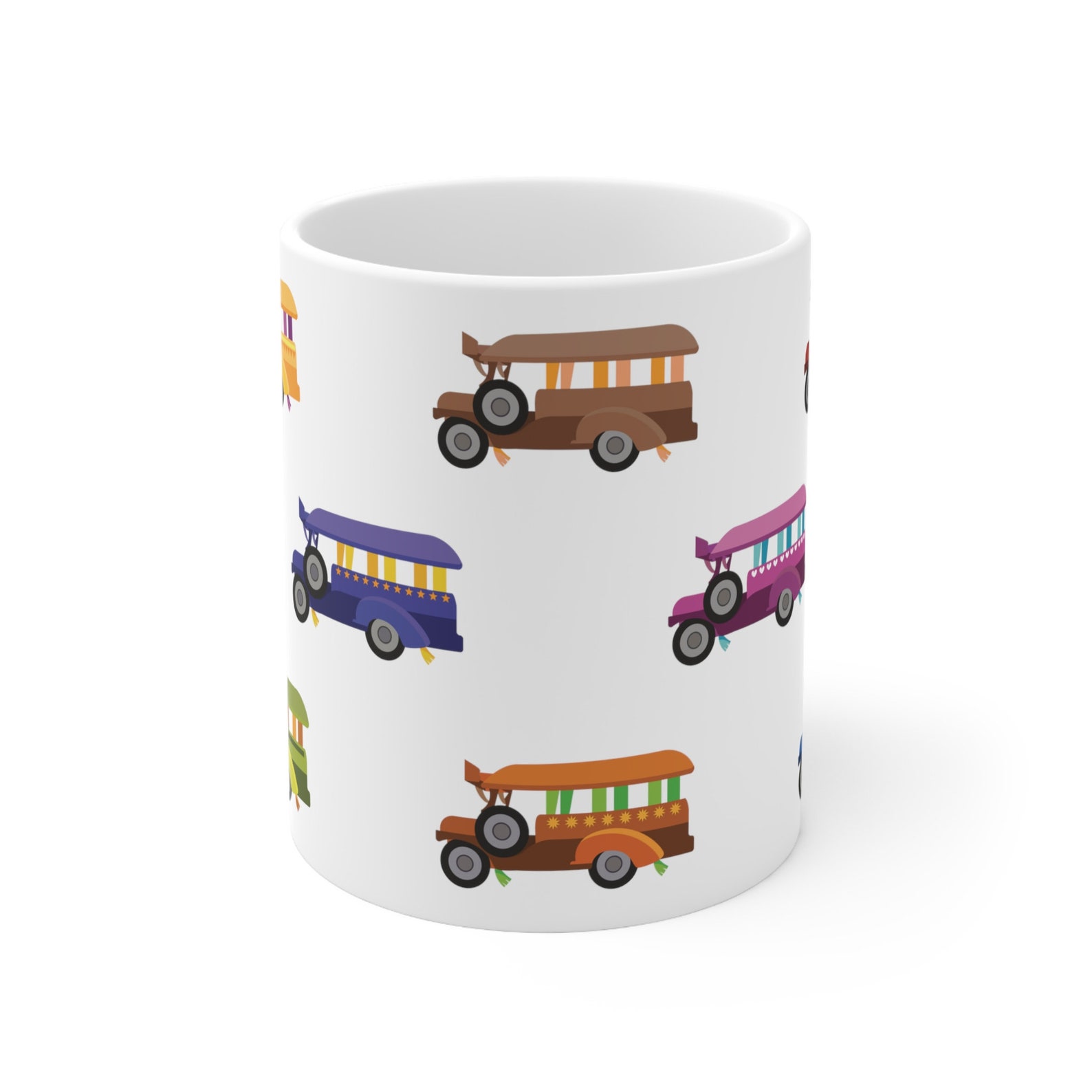 JEEPNEY Ceramic Mug 11oz Filipino,pinoy,pinay,philippines,jeep,taxi ...