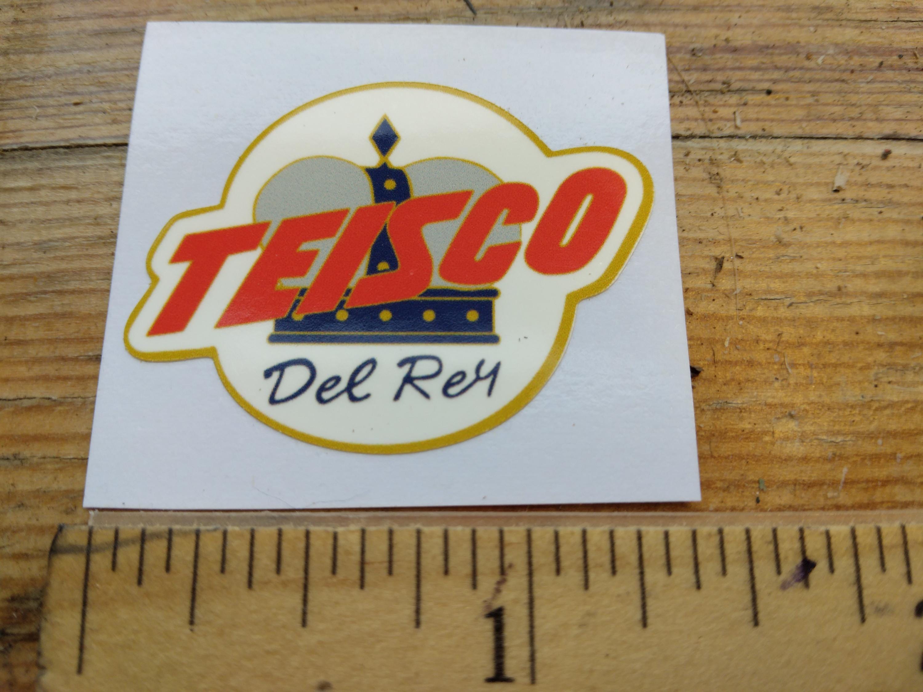 Teisco Del Ray 1960s Vinyl Headstock Sticker, Premium Quality Guitar ...